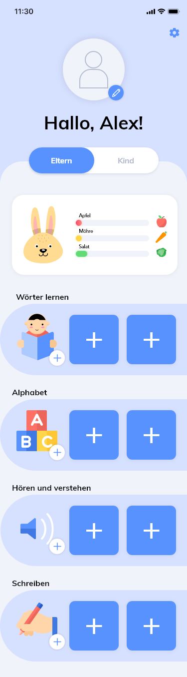 Elli – App for children with Down syndrome